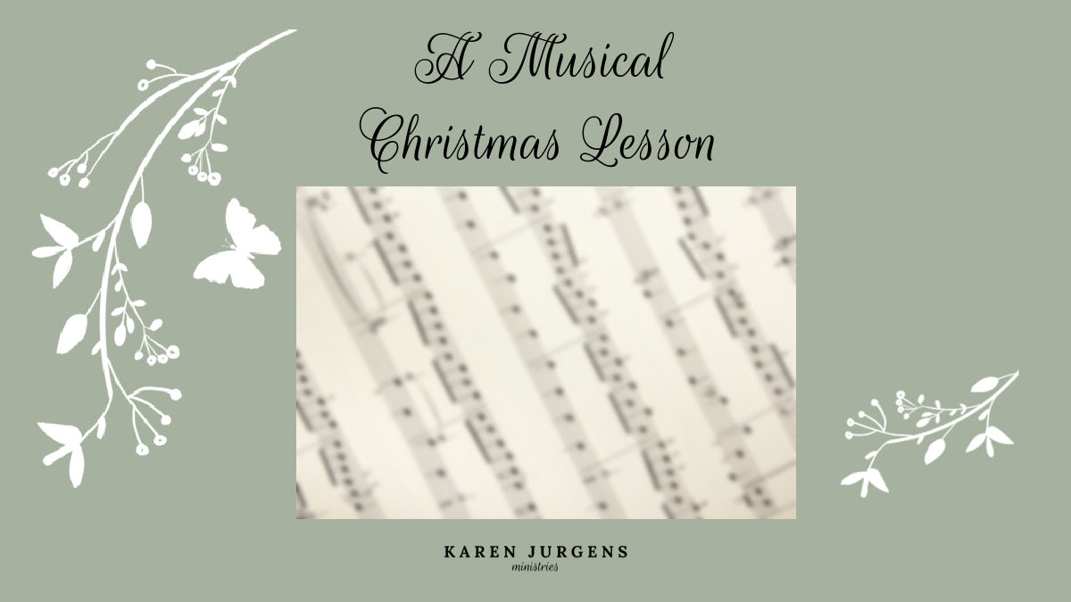 A Musical Christmas Lesson - Karen Jurgens